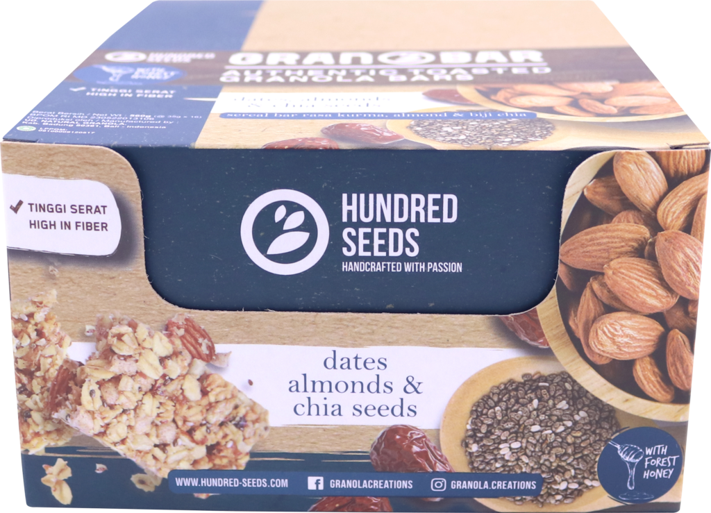 Dates, Almonds, & Chia Seeds - Hundred Seeds